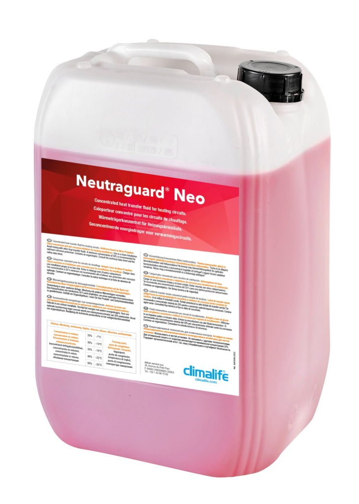 Neutraguard Neo, monopropylene glycol based HTF - Climalife