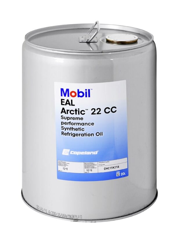 Mobil EAL Arctic oil for refrigeration systems - Climalife
