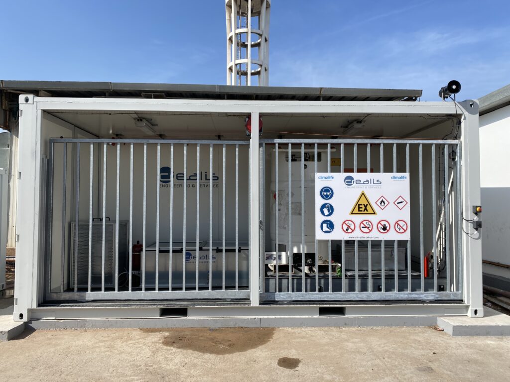 Storage containers for continuous distribution - Climalife