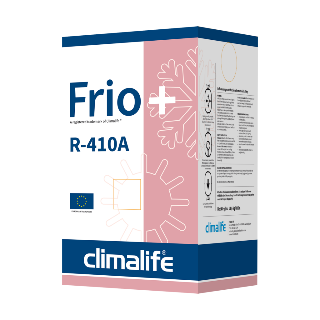 Frio+ R-410A (хладагент R410A) - Climalife